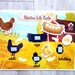Montessori Life Cycle Board Printable With Animal Chicken for ...