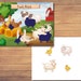 Montessori Materials Sorting Activity, Farm Family Match Toddler Busy ...