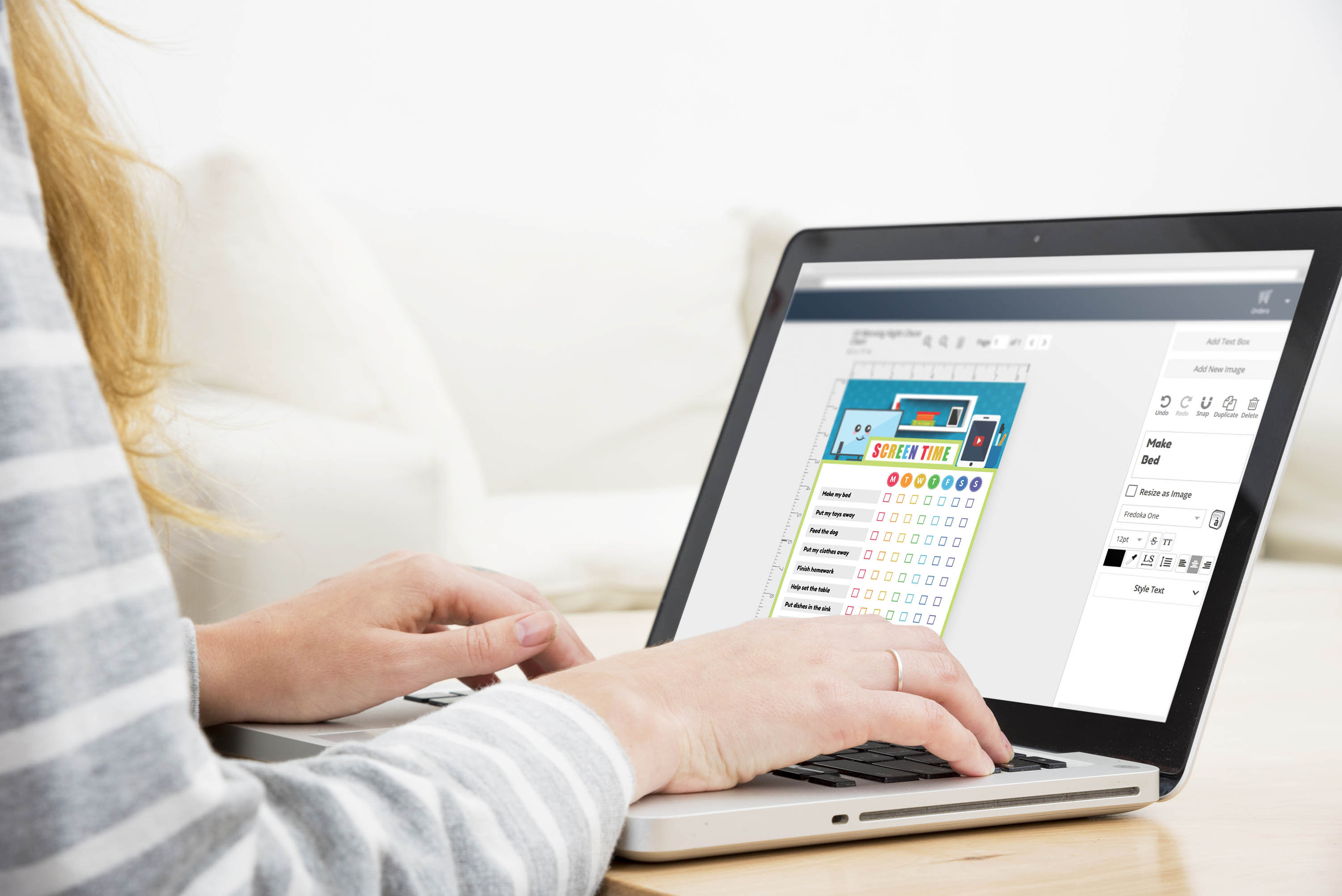 Screen Time Checklist, Technology Tracker, Printable Resonsibility ...