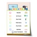 Screen Time Chart, Responsibility Chart, Technology Tracker Printable ...