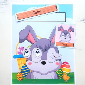 Easter Emotions for Kids Activity With Feelings Flashcards, Social ...