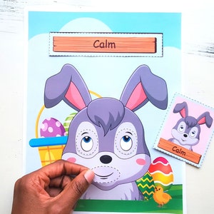 Easter Emotions for Kids Activity With Feelings Flashcards, Social ...