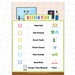 Screen Time Chart, Responsibility Chart, Technology Tracker Printable ...