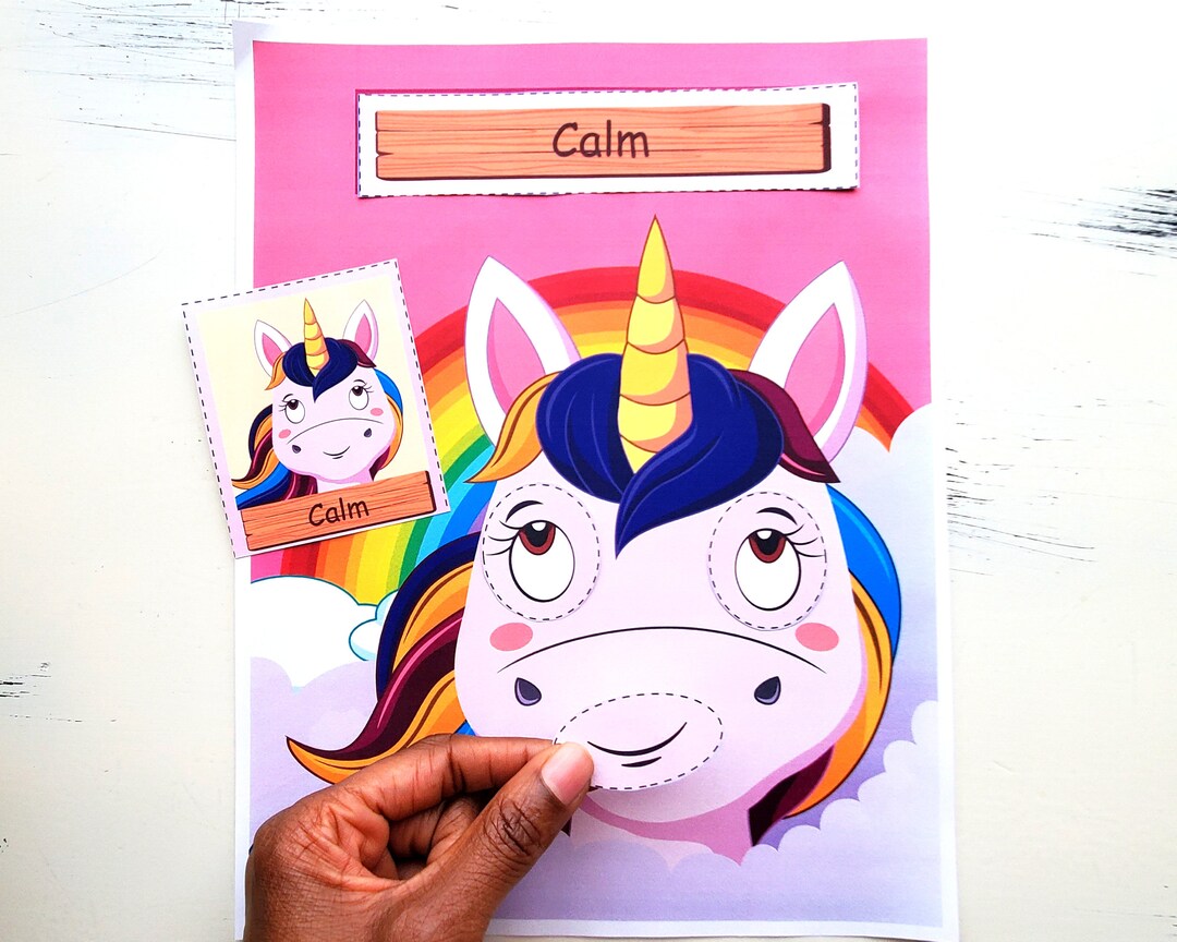 Unicorn Emotions Activity for Kids, Activities for Social Emotional ...