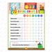 Chore Chart for Kids Printable | Primary Color Daily Routine Chart - Etsy