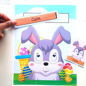 Easter Emotions for Kids Activity With Feelings Flashcards, Social ...