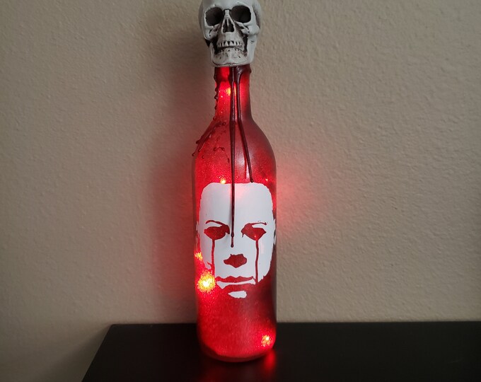 Michael Myers Lighted Bottle - Etsy