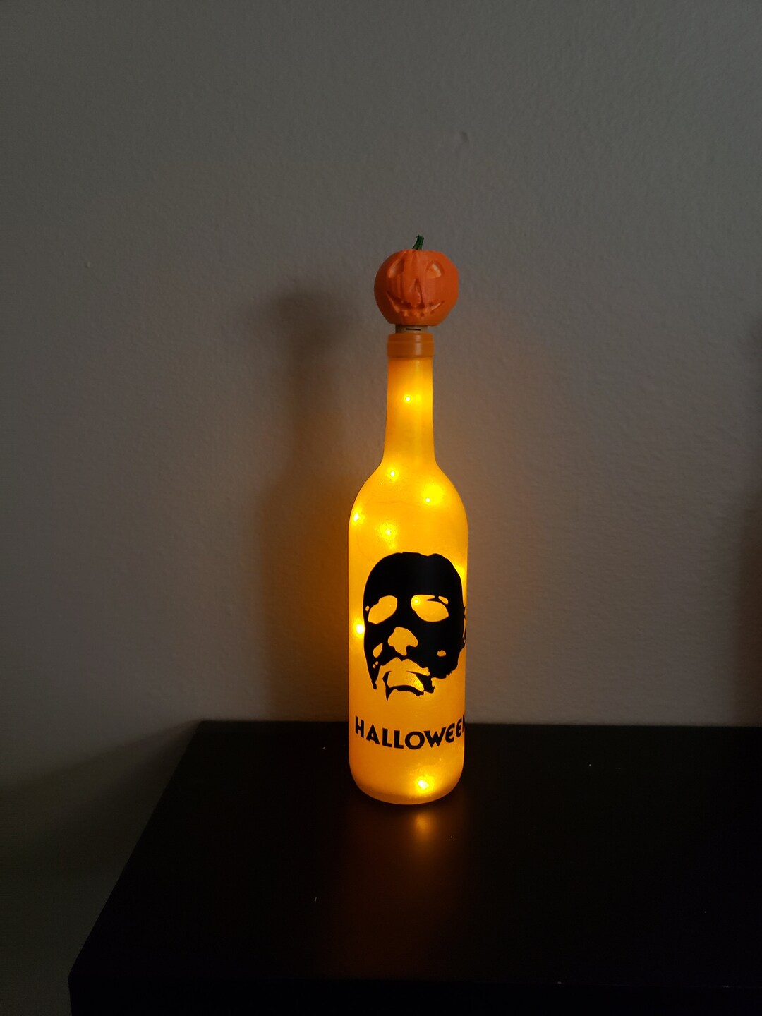 Michael Myers Led Lighted Bottle - Etsy
