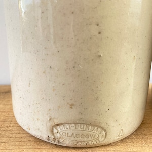 Collection of 4 Antique Stoneware Ginger Beer Bottles From Scotland and ...