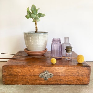 Mandeville & King Co. Antique Flower Seed Box Wooden Country - Etsy