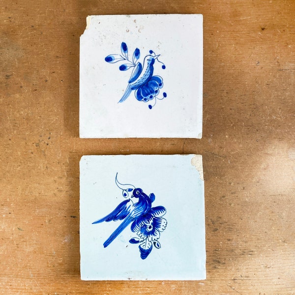 Blue and White Delft Tiles - Etsy