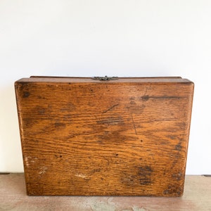 Mandeville & King Co. Antique Flower Seed Box Wooden Country - Etsy