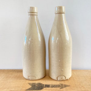 Collection of 4 Antique Stoneware Ginger Beer Bottles From Scotland and ...
