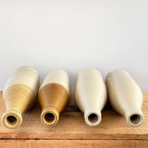 Collection of 4 Antique Stoneware Ginger Beer Bottles From Scotland and ...