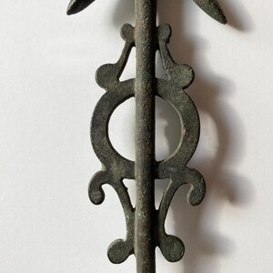Antique Cast Iron Weathervane Arrow C1890, Kretzer St.louis, Rustic ...
