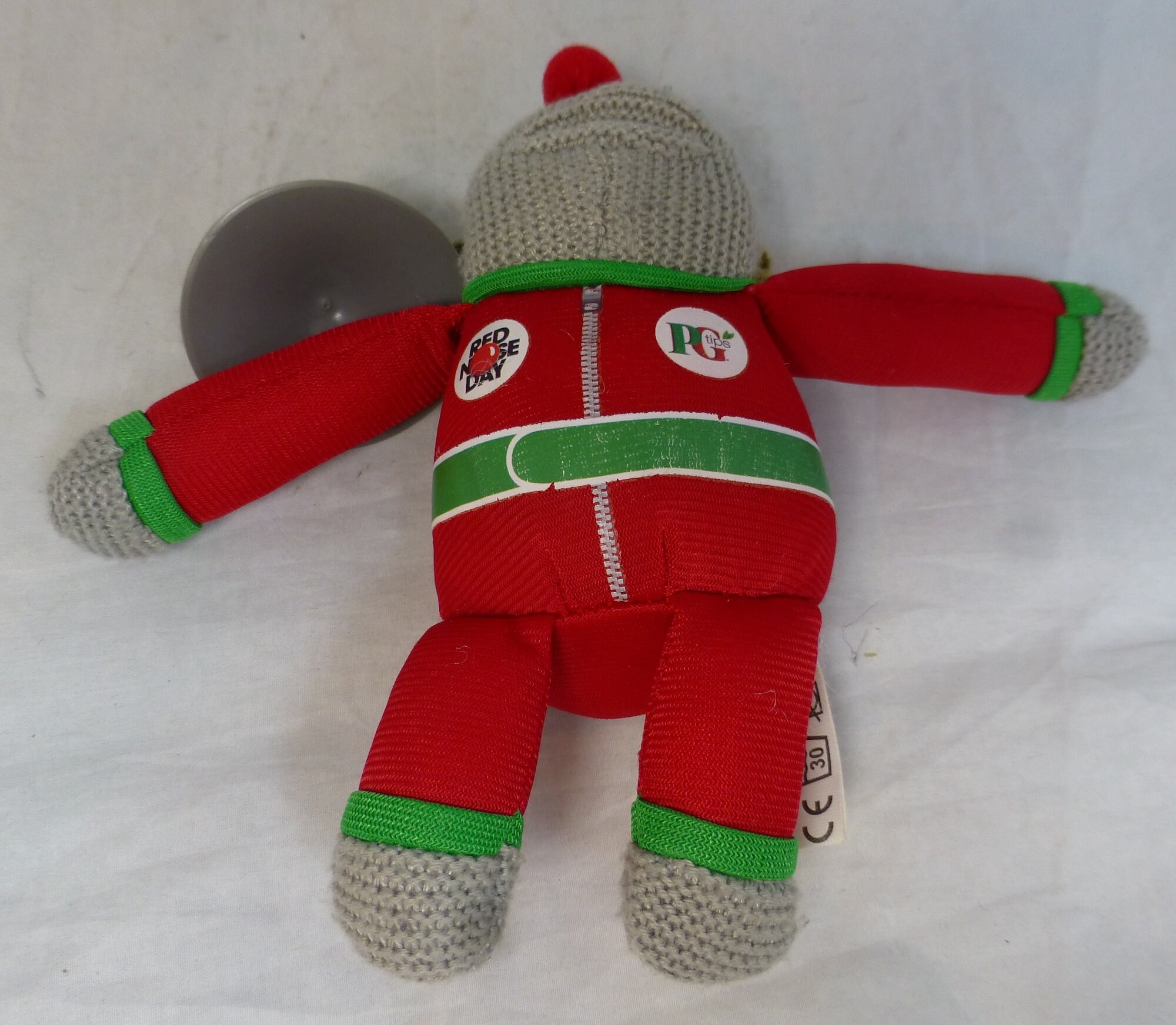 PG Tips Tea Red Nose Day Knitted Monkey With Suction Cup Red & - Etsy UK