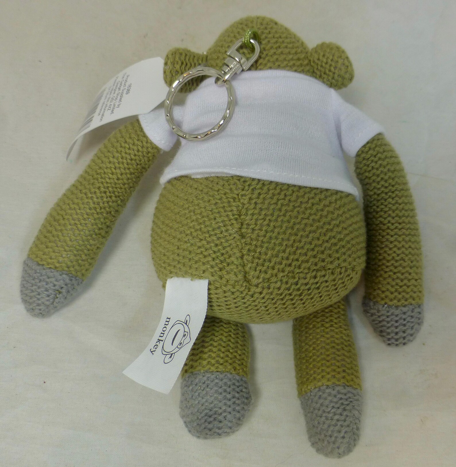 Sidekick Key Ring Digital ITV Digital Promotion & Johnny Vegas Knitted ...