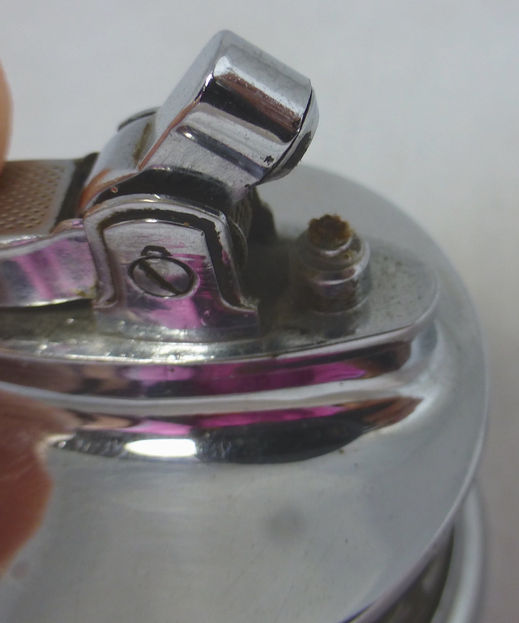 Rolstar Table Lighter With Etched Flower Design Limited | Etsy