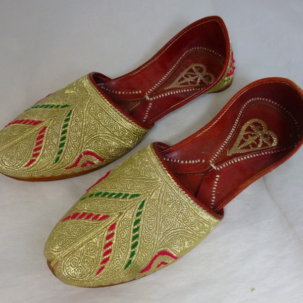 Gold Slippers - Etsy