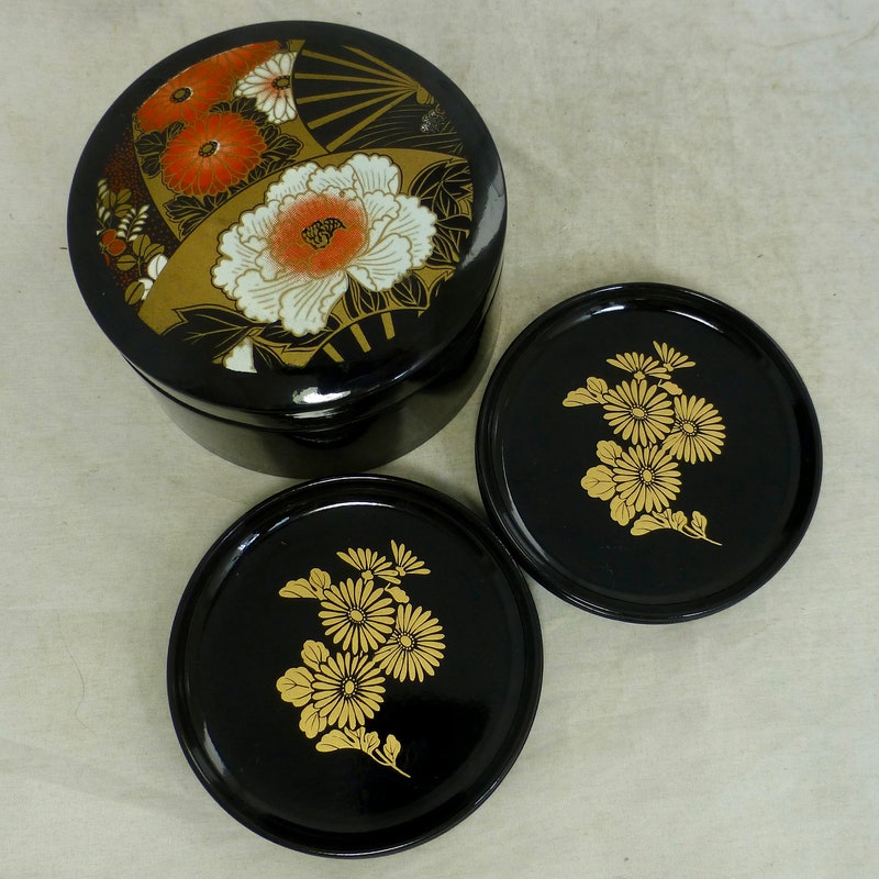 Lacquer Coasters - Etsy