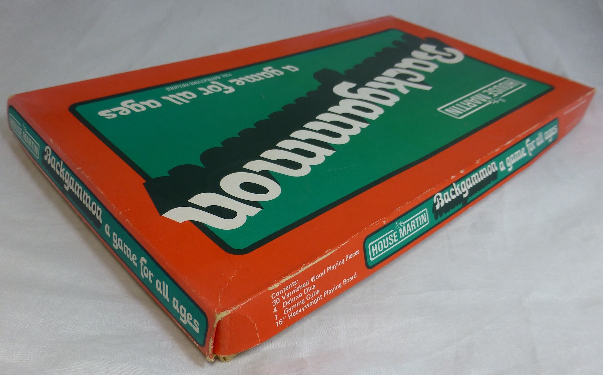 Vintage House Martin Backgammon Set Unused Complete - Etsy UK