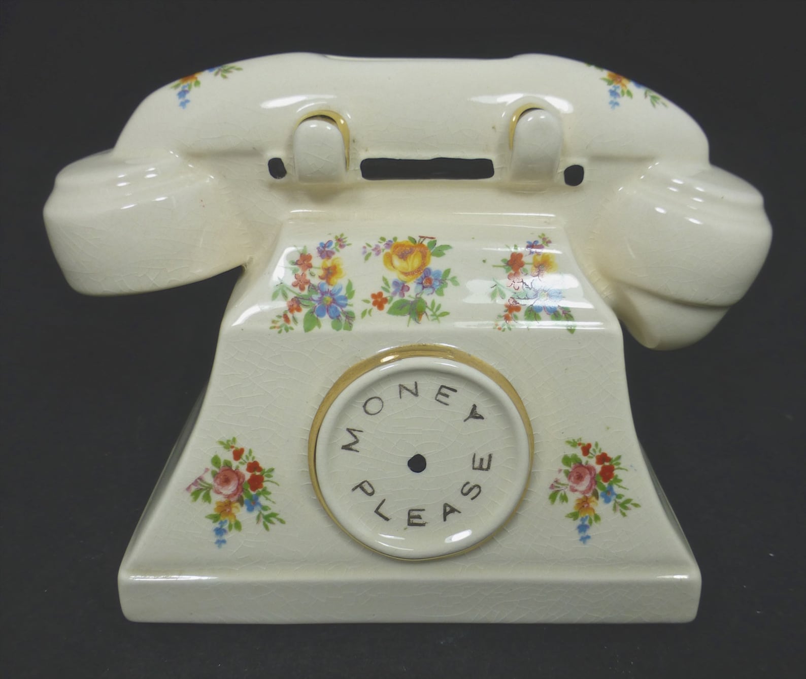 Arthur Wood Vintage Porcelain Telephone Savings Money Box - Etsy UK