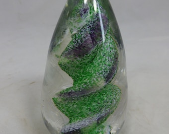 Glass Egg Signed - Etsy