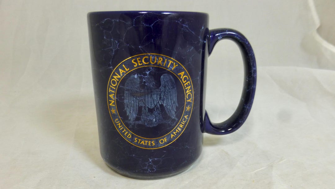 Vintage Rare USA National Security Agency Eagle Seal With Key Large ...