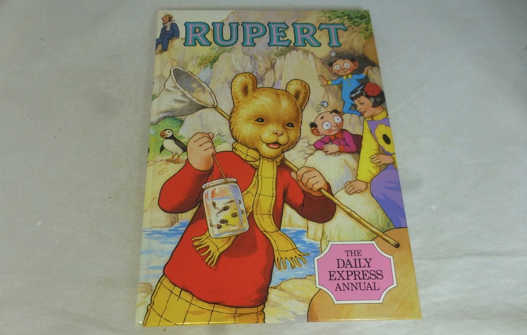 Vintage Rupert Bear Annual 1986 Full Colour Hardback - James Henderson ...