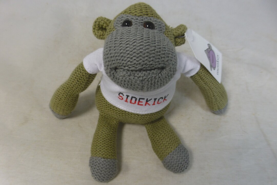 Sidekick Key Ring Digital ITV Digital Promotion & Johnny Vegas Knitted ...