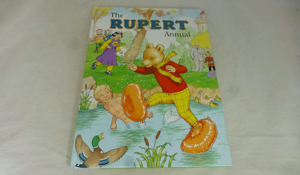 Vintage Rupert Bear Annual 1997 Full Colour Hardback - Ian Robinson and ...
