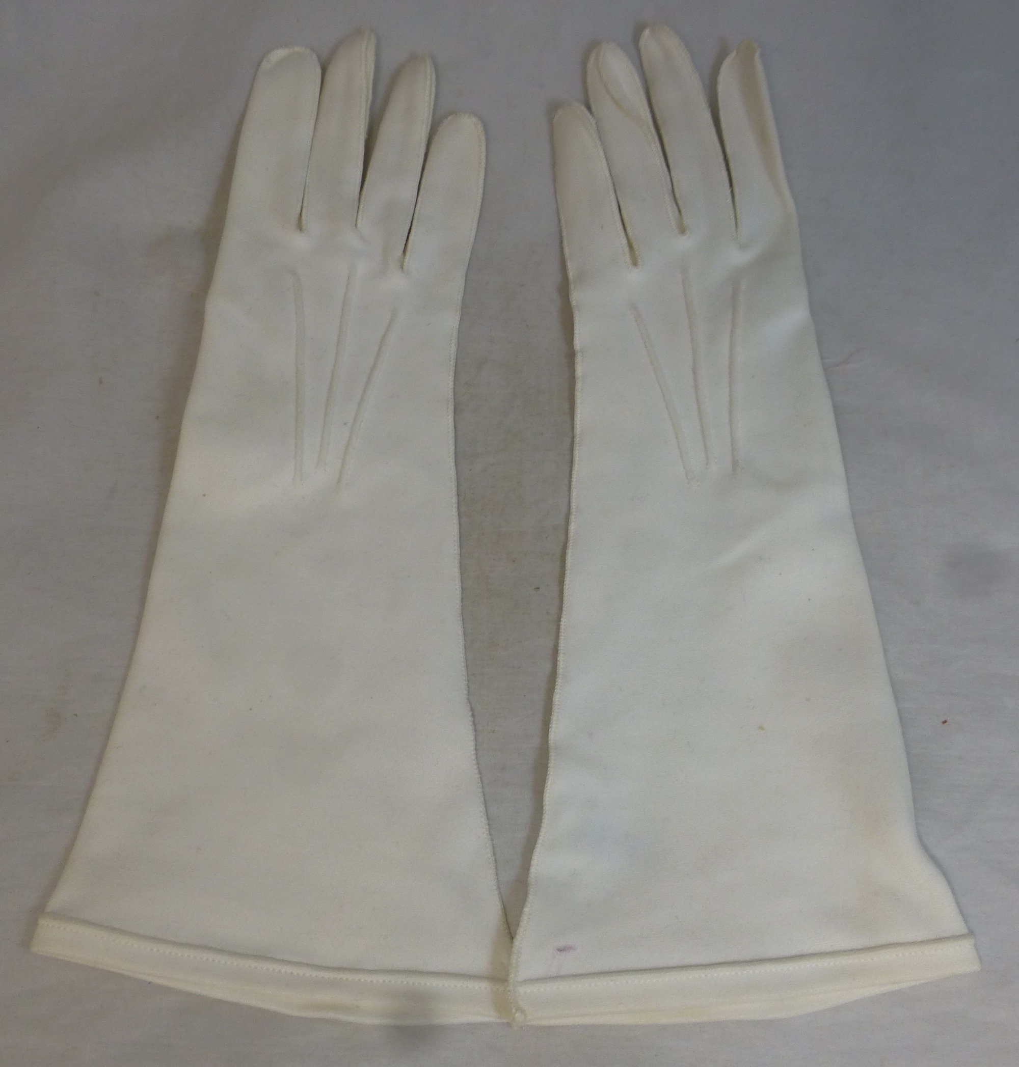 Vintage Ladies Cream White Soft Cotton Simplex Long Wrist - Etsy