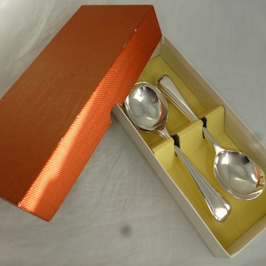 Vintage PB Pinro Silver Plated High Quality Boxed Set of 6 Signed Round ...