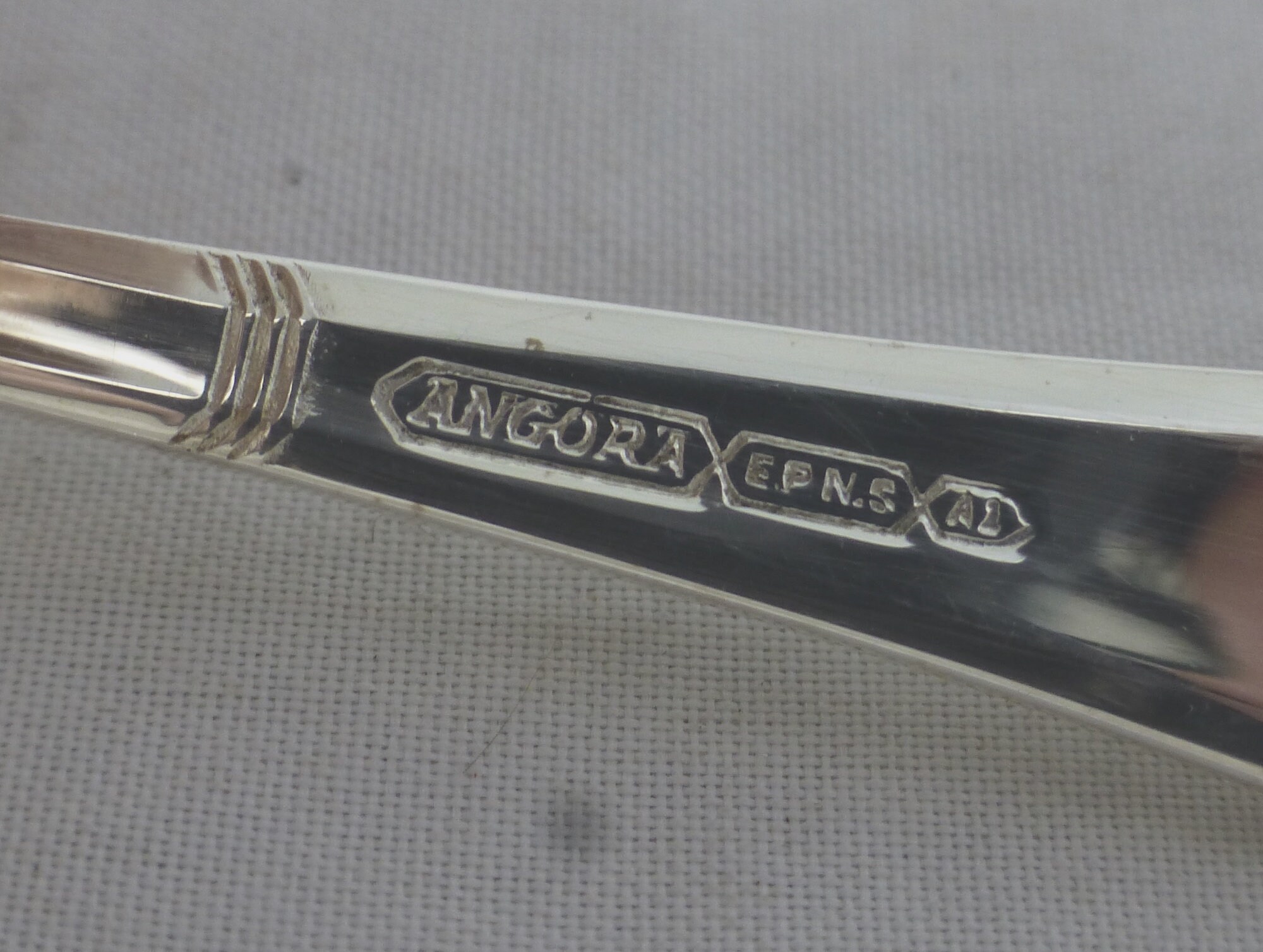 Vintage Angora Silver Plate Set of 6 English Cased Signed 4.5 | Etsy