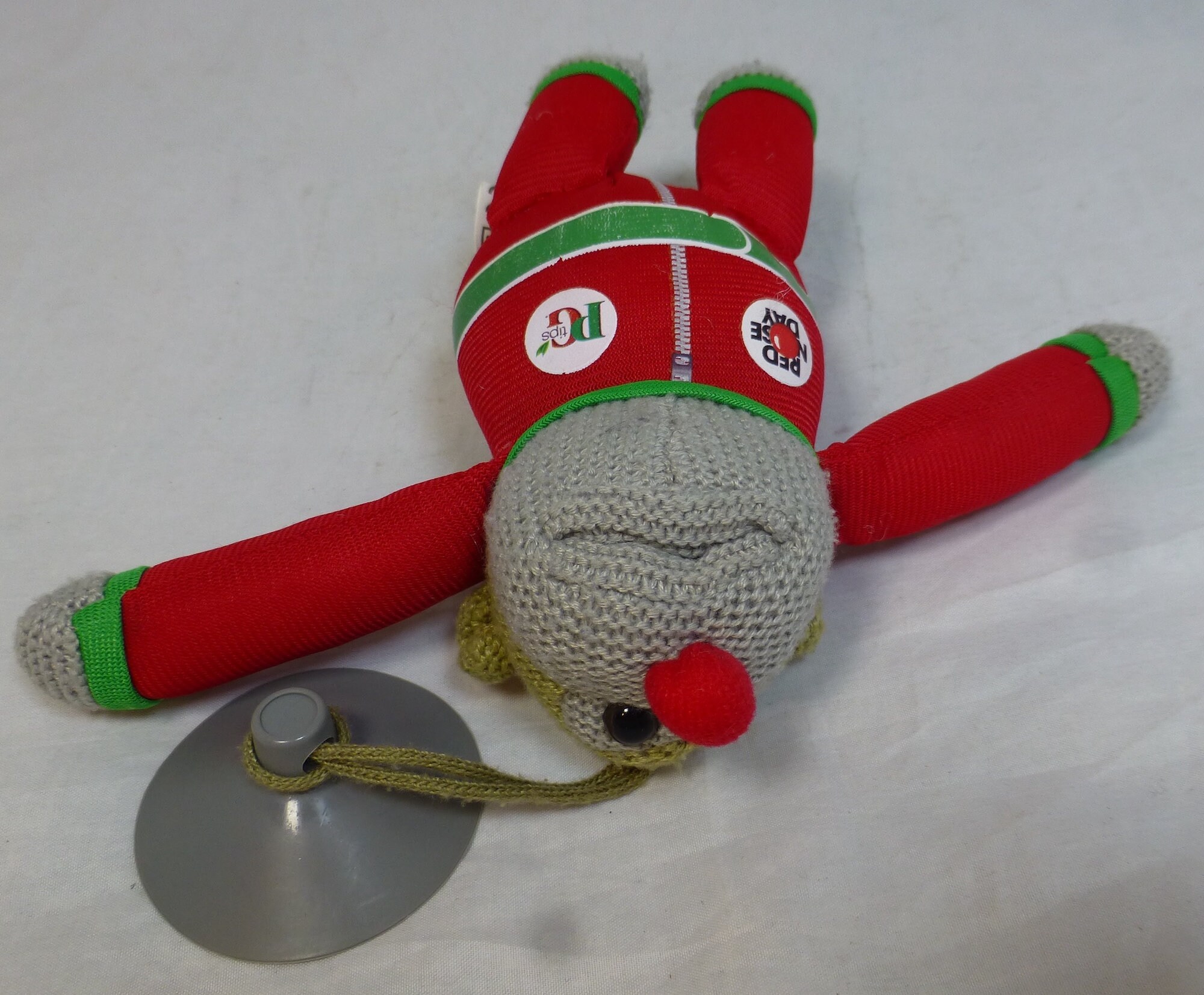 PG Tips Tea Red Nose Day Knitted Monkey With Suction Cup Red & - Etsy UK