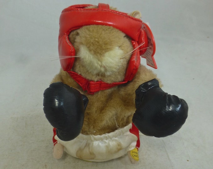 Vintage Gemmy Sugar Ray Clay Dancing Hamster Singing Toy, Original Tag ...