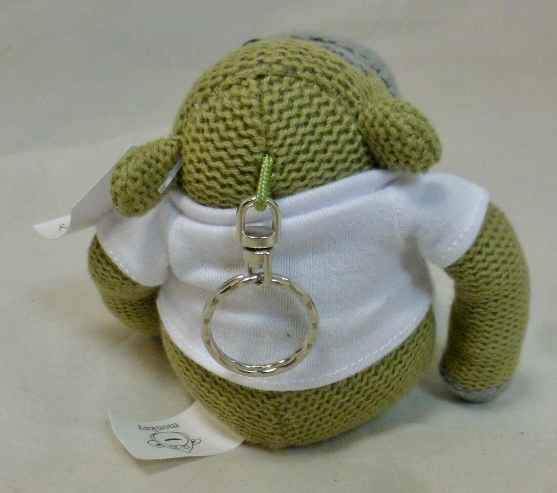 Sidekick Key Ring Digital ITV Digital Promotion & Johnny Vegas Knitted ...