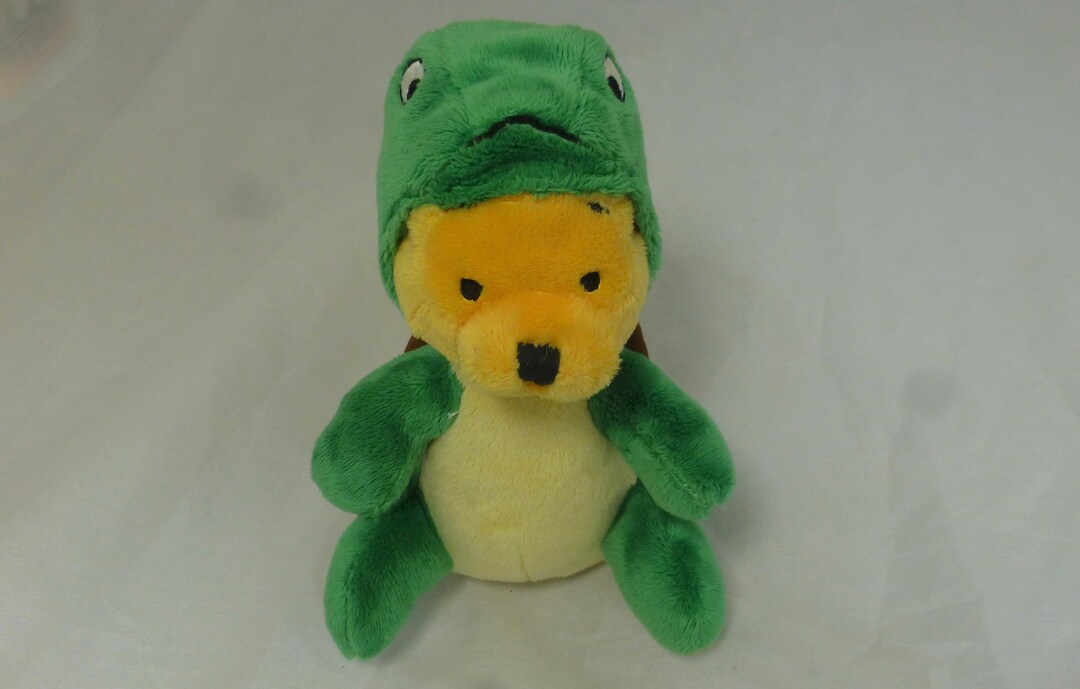 Adorable Walt Disney Winnie the Pooh Bear With Green Mutant Ninja ...
