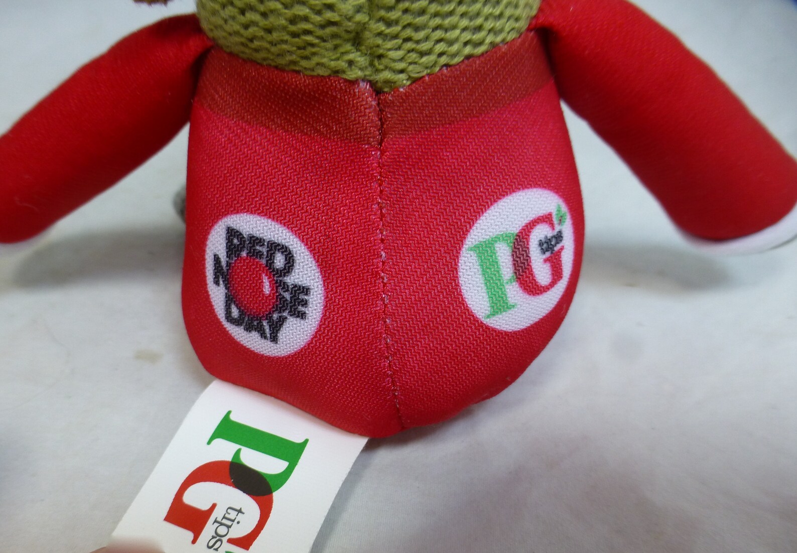 PG Tips Tea Red Nose Comedian Knitted Monkey Red Suit & - Etsy UK