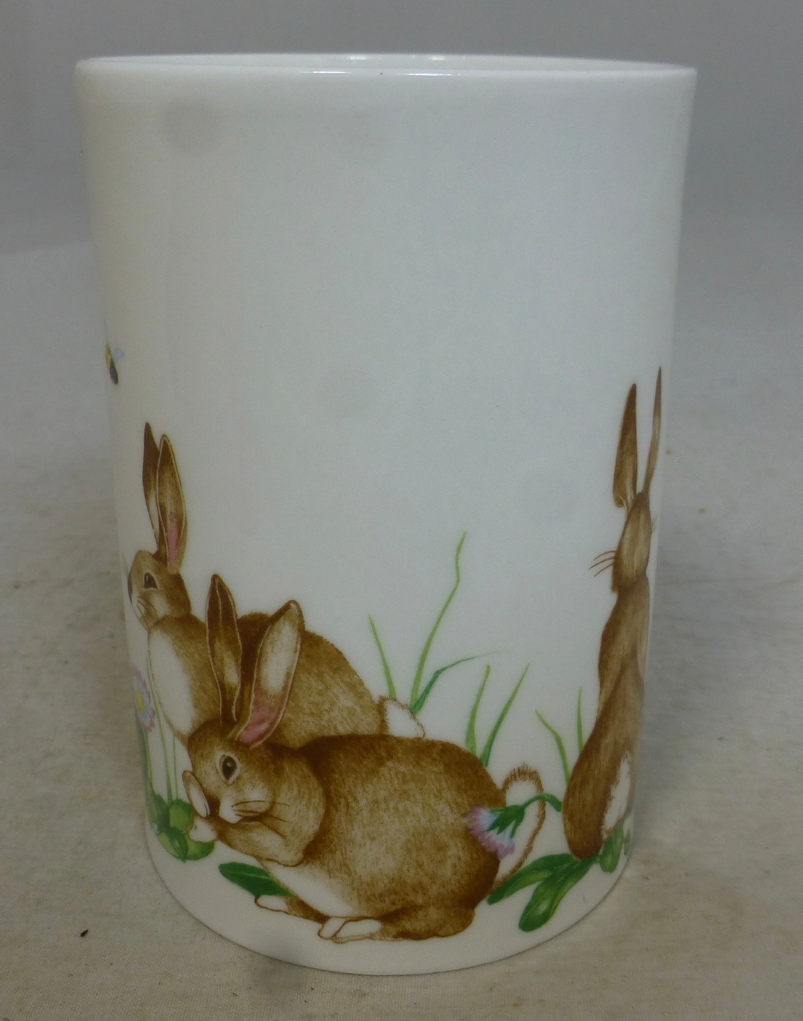 Dunoon Vintage Rustic Rascals Rabbit Family Fine Bone China Mug ...