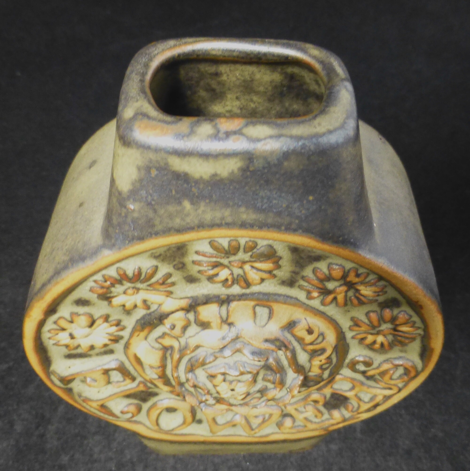 Tremar Studio Pottery Vintage Flowers Vase With & Floral - Etsy