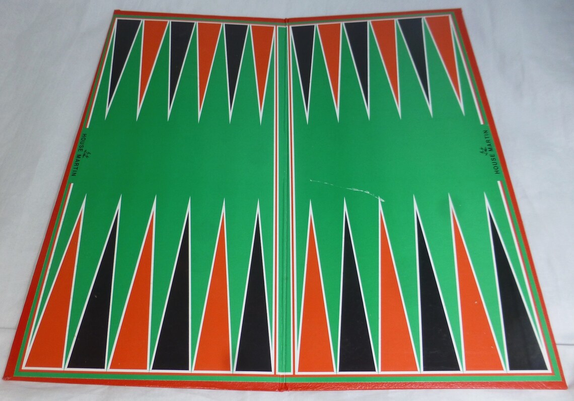 Vintage House Martin Backgammon Set Unused Complete - Etsy UK