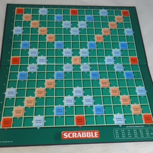 Mattel Games Scrabble Original Board Game 1999 – Word Puzzle Game ...