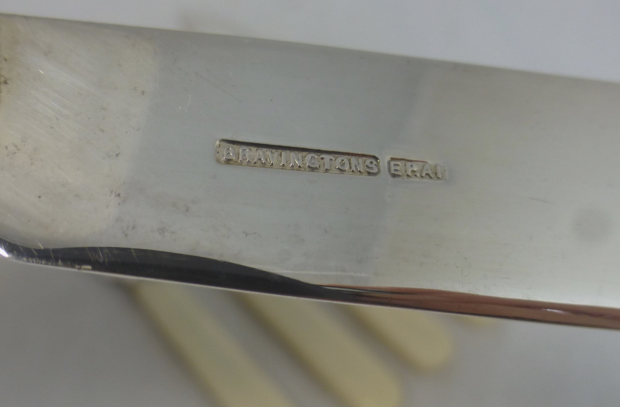 Vintage Set of 6 Bravingtons Goldsmiths of London EPA1 Silver Plate ...