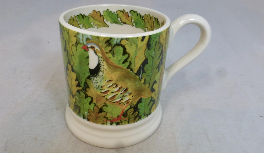 Emma Bridgewater Spongeware French Partridge Birds and Leaves First ...