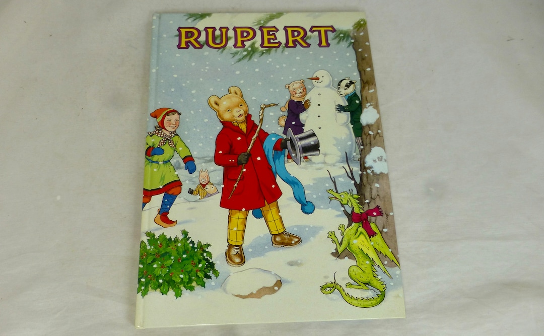 Vintage Rupert Bear Annual 1989 Full Colour Hardback – James Henderson ...