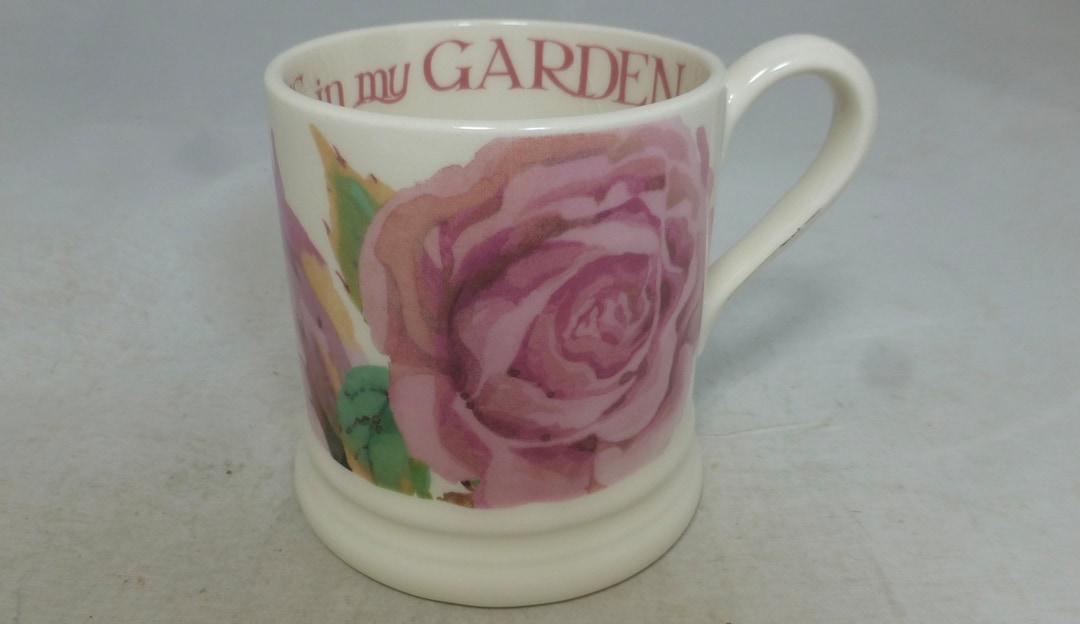 Emma Bridgewater "all the Roses in My Garden" Floral Half Pint Tankard ...