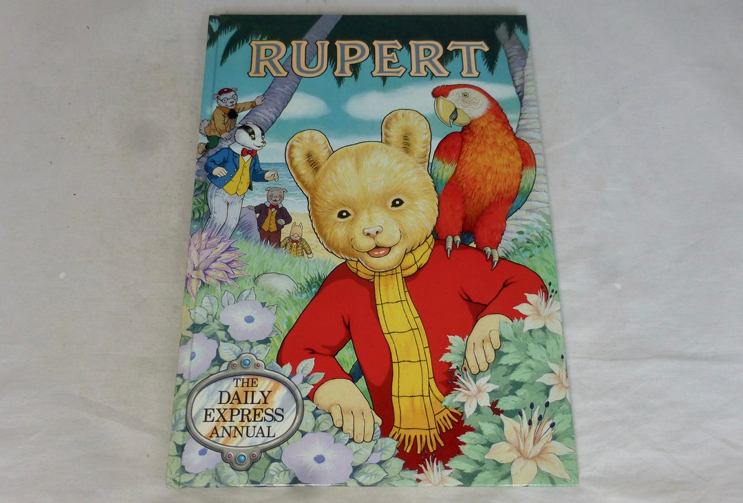 Vintage Rupert Bear Annual 1987 Full Colour Hardback - James Henderson ...