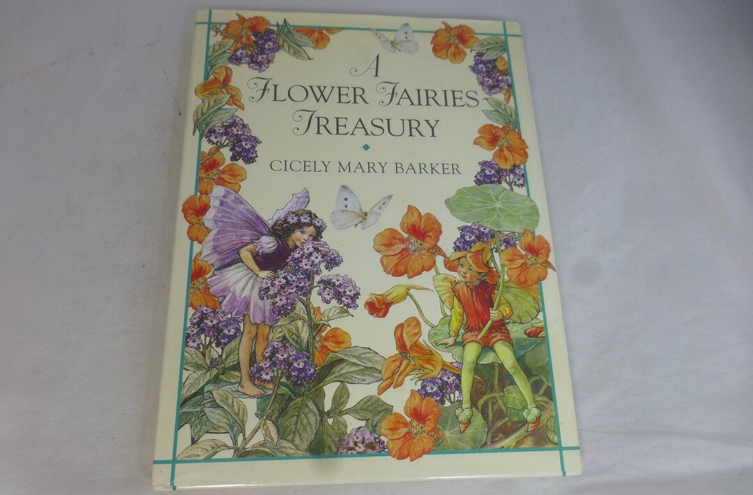 Vintage the Flower Fairies Treasury Book by Cicely Mary Barker - Gift ...