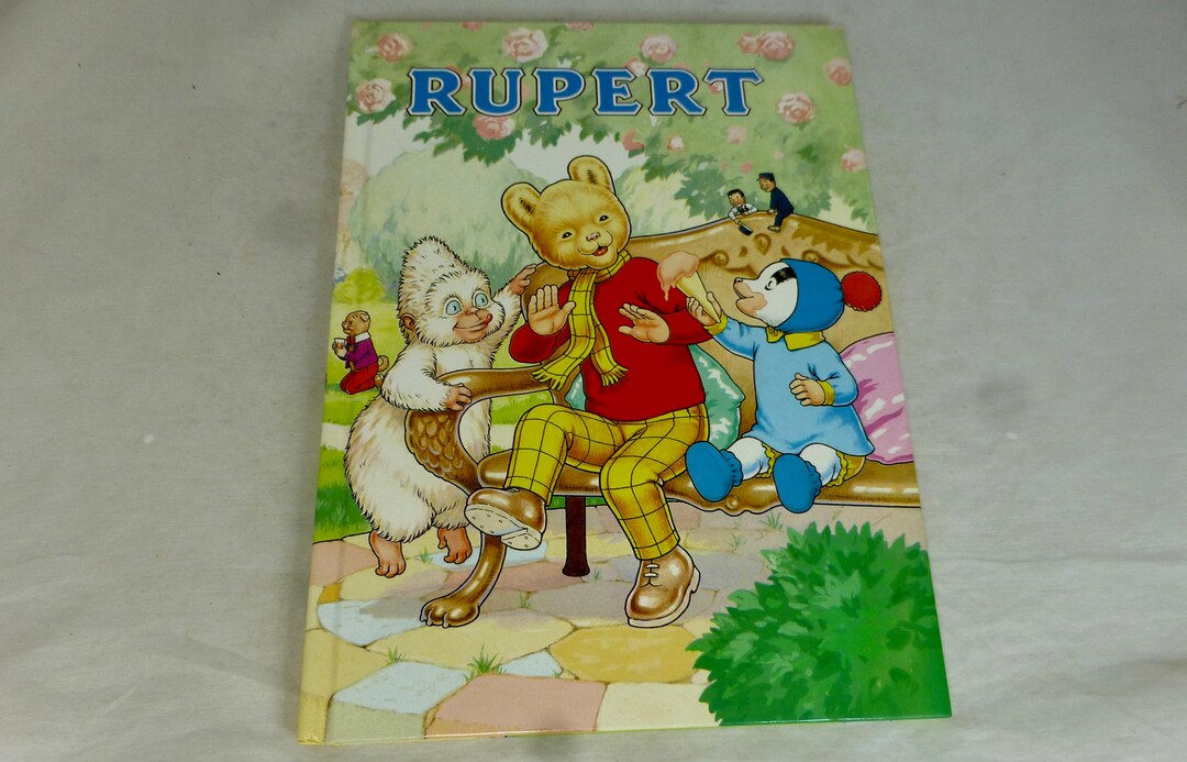 Vintage Rupert Bear Annual 1990 Full Colour Hardback – James Henderson ...
